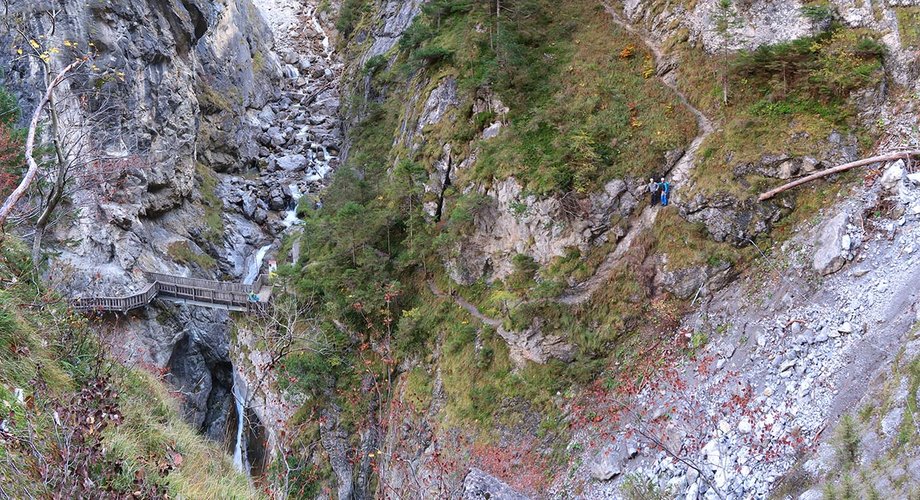 Klettersteig der 24er Hochgebirgsjäger - Galitzenklamm | Bergsteigen.com