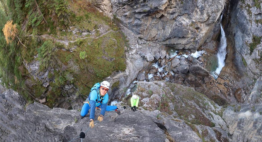 Klettersteig der 24er Hochgebirgsjäger - Galitzenklamm | Bergsteigen.com