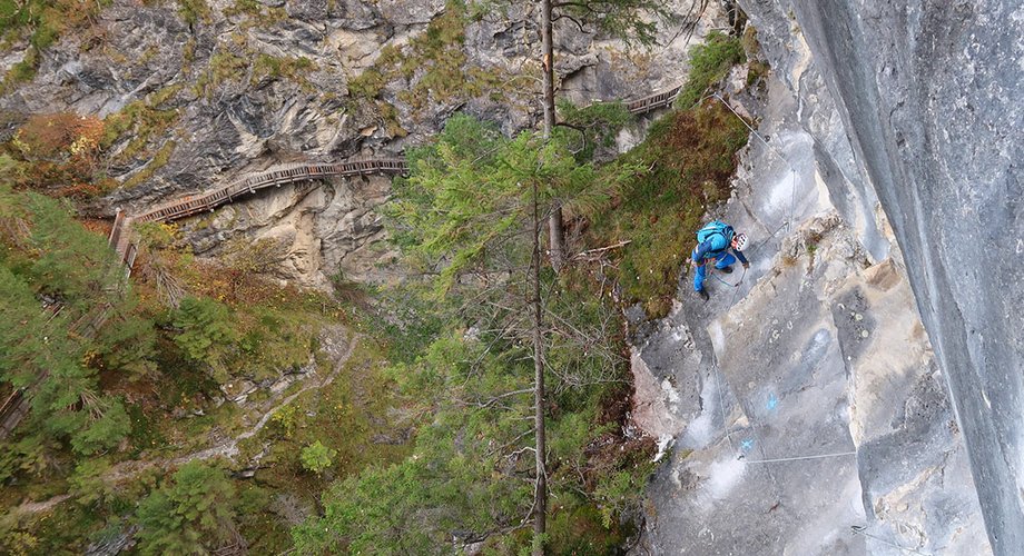 Klettersteig der 24er Hochgebirgsjäger - Galitzenklamm | Bergsteigen.com