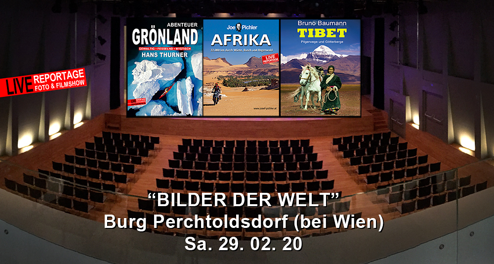 BILDER DER WELT - GRÖNLAND, AFRIKA,TIBET mit Hans Thurner, Joe Pichler ...