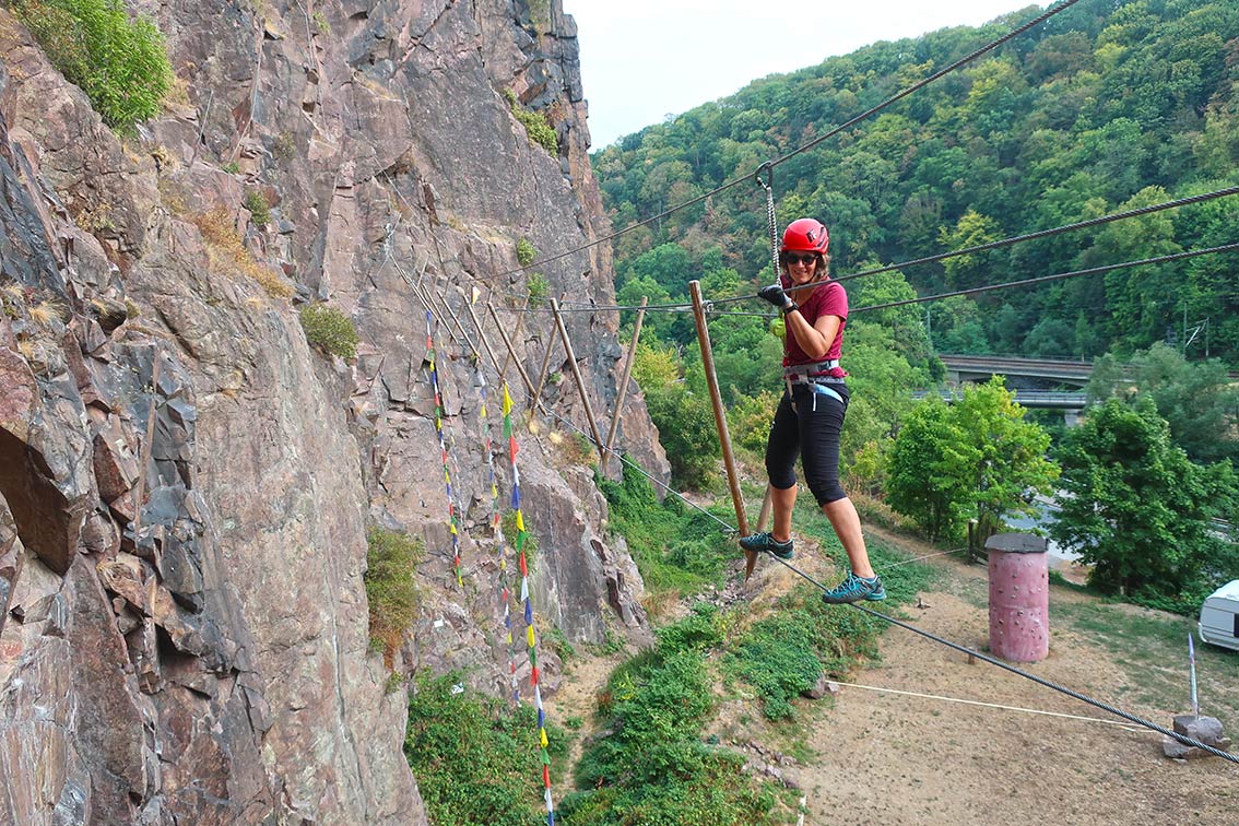 Plauenscher Grund Klettersteige - Dresden | Bergsteigen.com