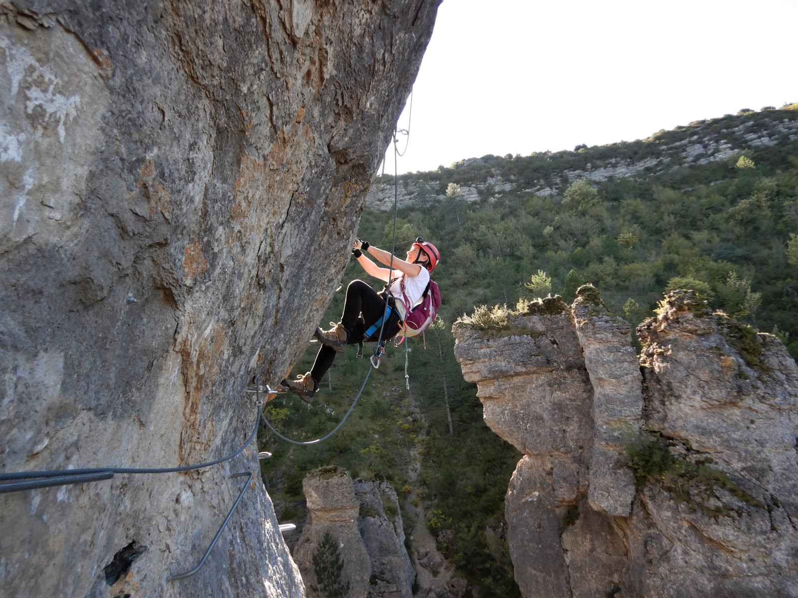 Via ferrata de Rochefort - Florac | Bergsteigen.com
