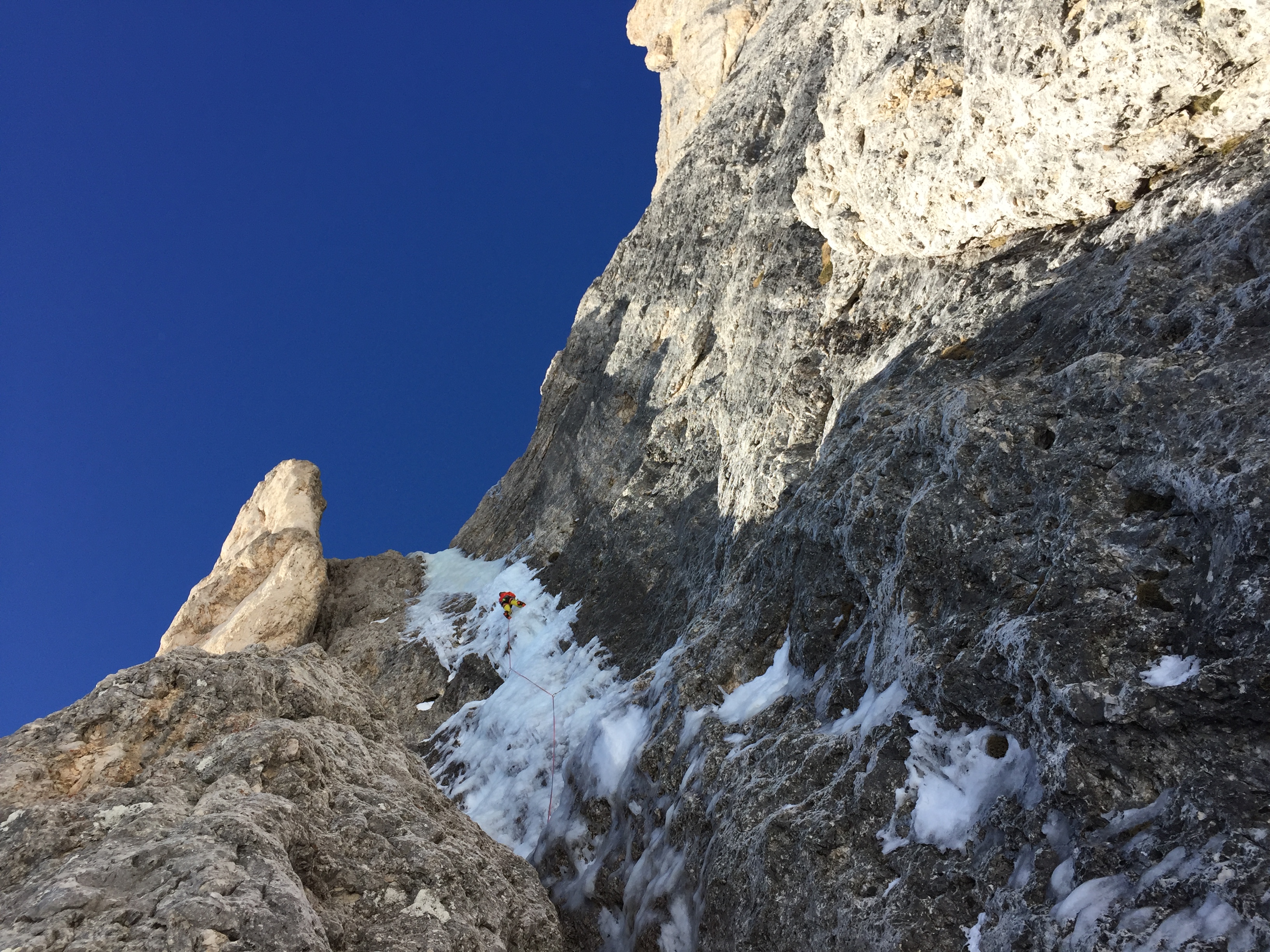 Rosengartenspitze Ostwand - Dim-Ice | Bergsteigen.com