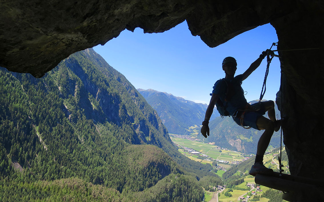 Hans Kammerlander Klettersteig | Bergsteigen.com