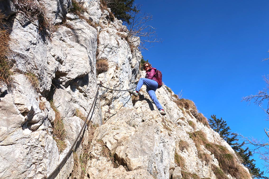 Wasserwand Klettersteig mit Kindlwand | Bergsteigen.com