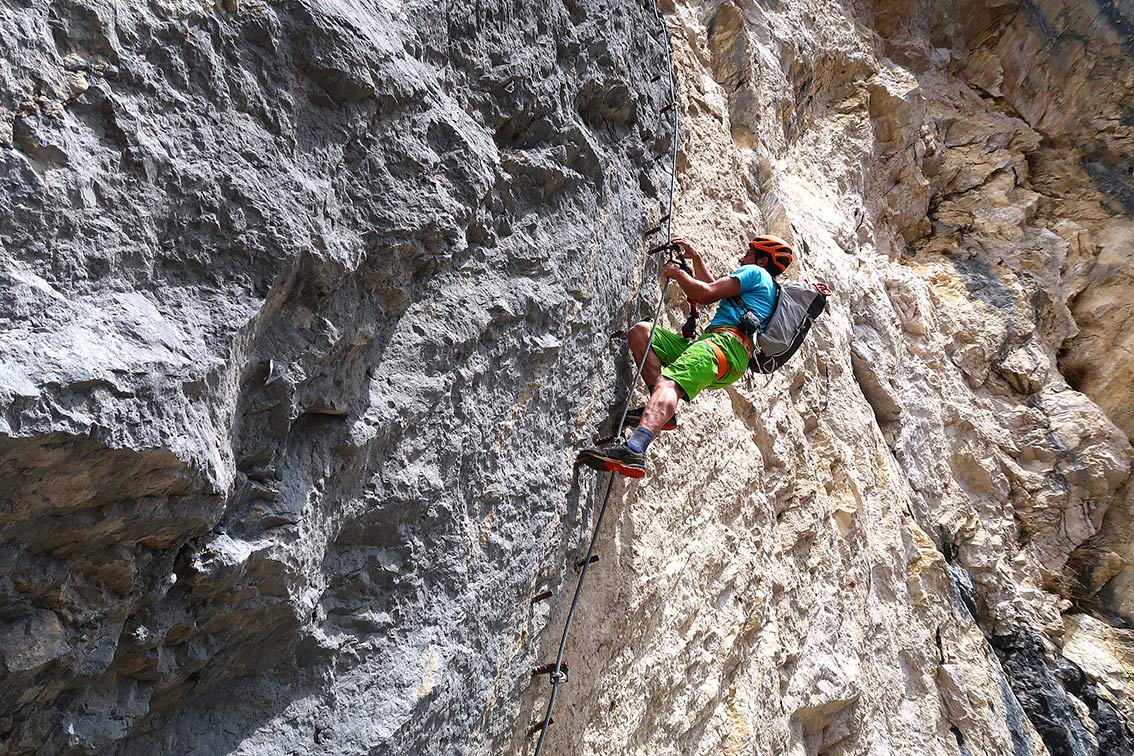 Lindwurm - Klettersteig - Zwerchwand | Bergsteigen.com